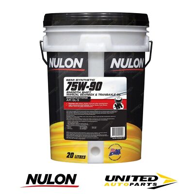 NULON 75W-90 Smooth Shift Manual Gearbox and Transaxle Oil 20L for AUDI ...