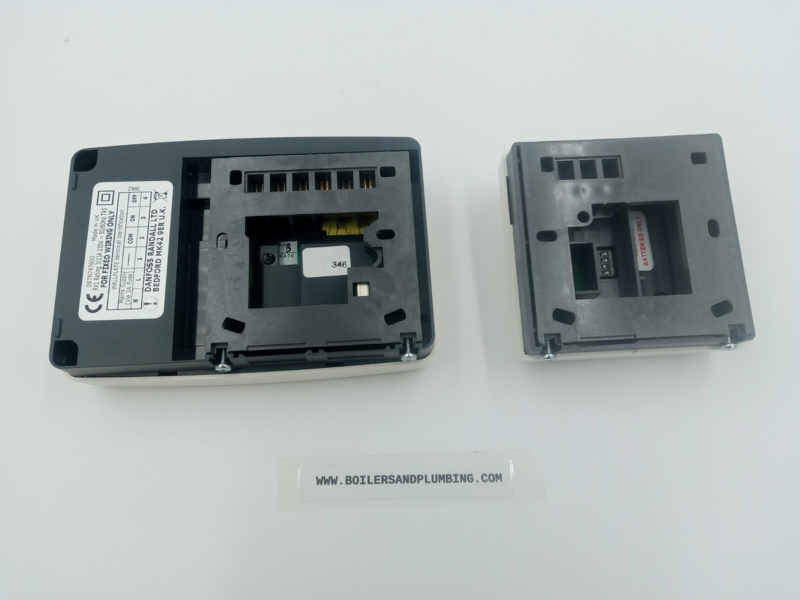 DANFOSS RET B - RF WIRELESS DIGITAL ROOM THERMOSTAT + RX1 RECEIVER ...