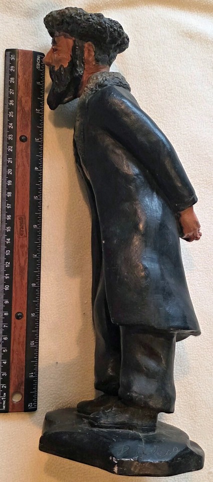 Judaica- 14 3/4" high Jewish Man with clasping hands, D. Klass Austin ...