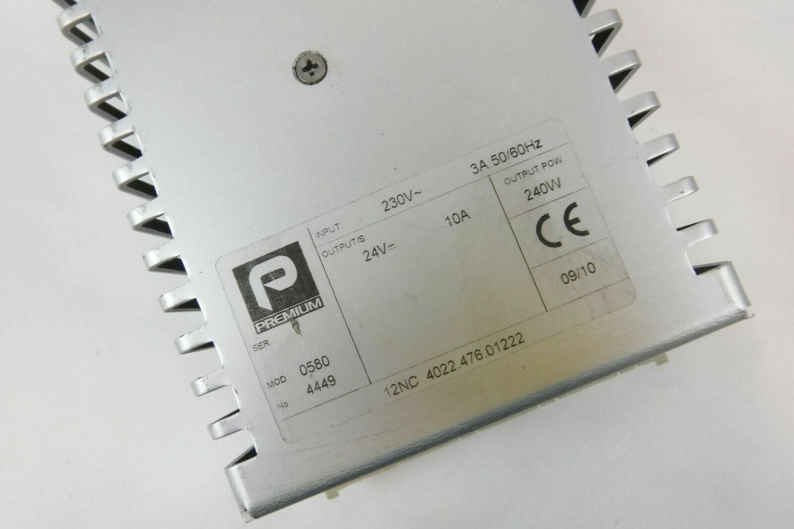 ASML TWINSCAN XT1400 SCANNER PREM PWB POWER SUPPLY 9580 12NC 4022.476. ...