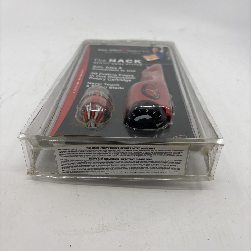Tim Allen Signature Tool Collection The Nack Untility Knife NOS Sealed ...