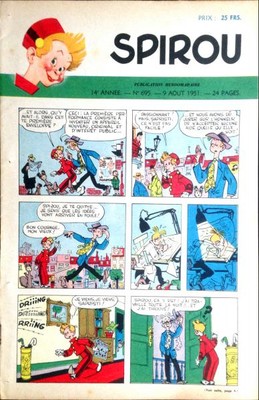 Spirou (journal) (1951) 695 (be/tbe) | eBay