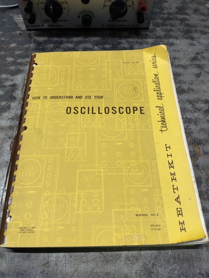 Eico Model 460 DC Wide Band Oscilloscope Powers ON | eBay