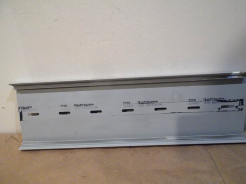 TE Connectivity Snaptrack 6TK Series DIN Mounting Rail Tyco 4" x 14" | eBay