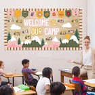 Camping Bulletin Board Set Woodland Classroom Decor Welcome to Our Camp ...