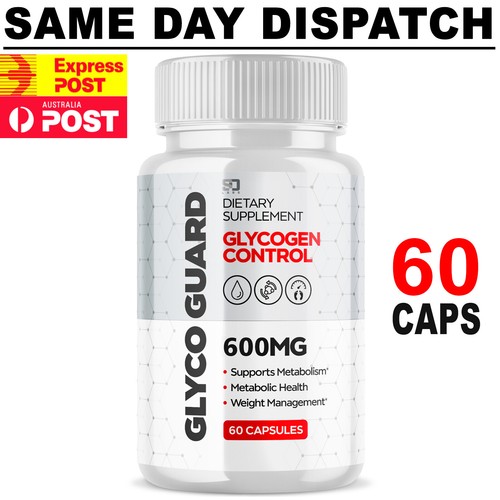Glyco Blood Sugar & Glycogen Supplement Guard 600mg 60 Capsules FREE AU ...