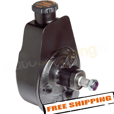 Borgeson 800312 Power Steering Pump with Keyway Shaft for Mustang R&P ...