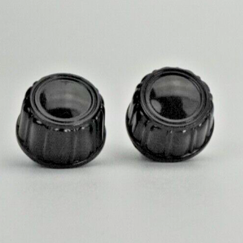 PHILCO / Other Brands Radio Knobs Plastic 2pc 1930s -50s 1/4" Splined ...