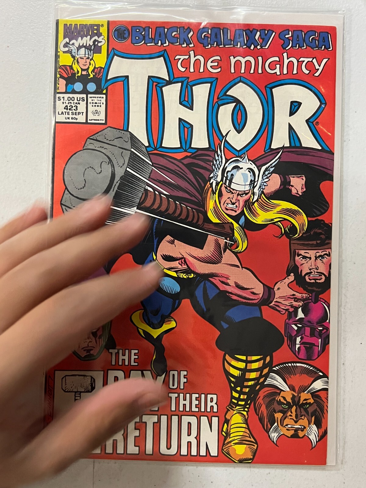The Mighty Thor #423 (1990 Marvel Comics) | Combined Shipping ...