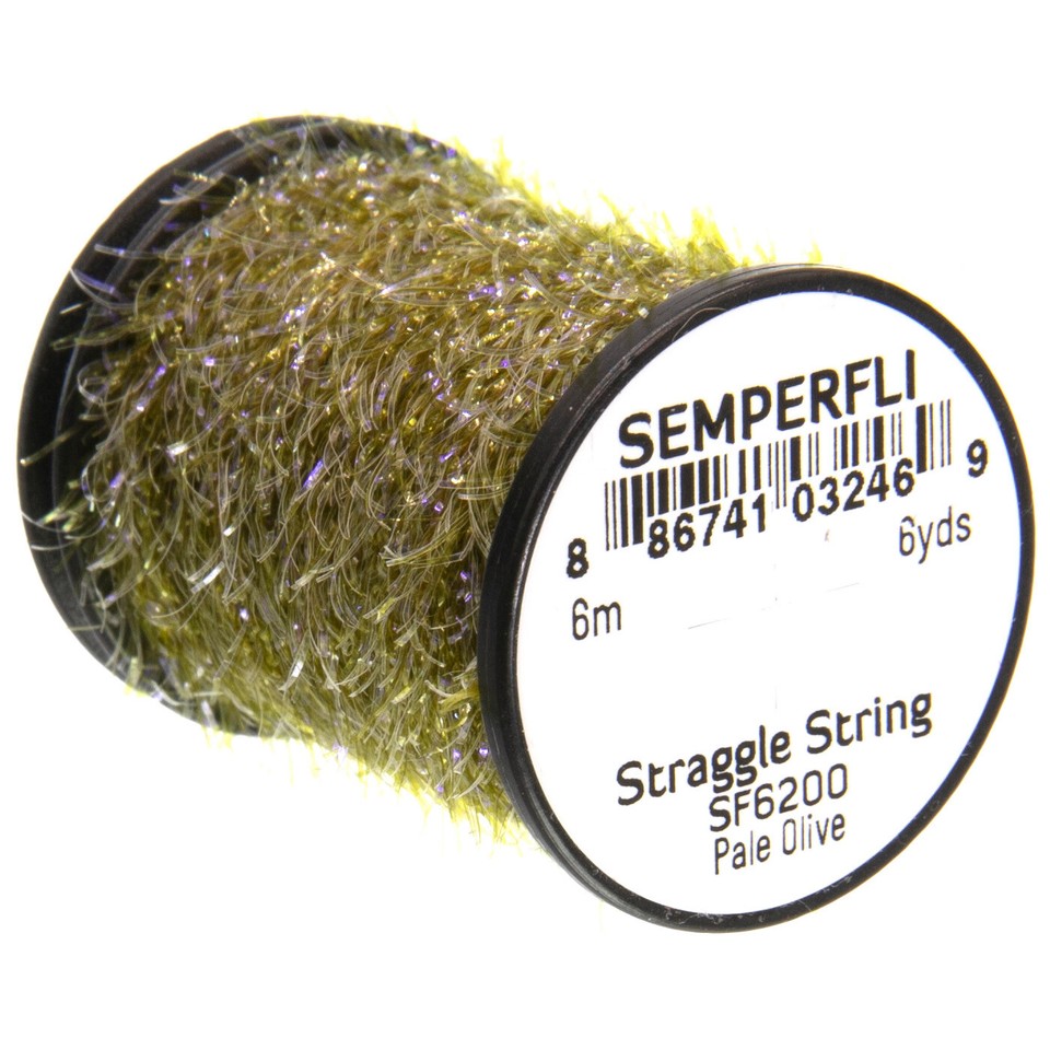 SEMPERFLI STRAGGLE STRING - Fly Tying Micro Chenille - 45 Colors ...