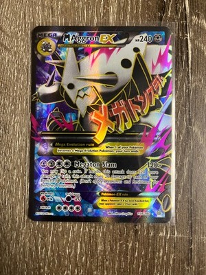 M Aggron EX Full Art Secret Rare Pokémon Card 154/160 Primal Clash 🦾 | eBay