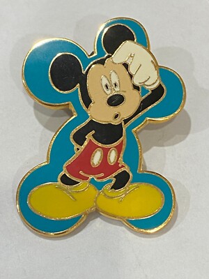 Mickey Mouse Blue Expressions Thinking Disney Pin A1 | eBay