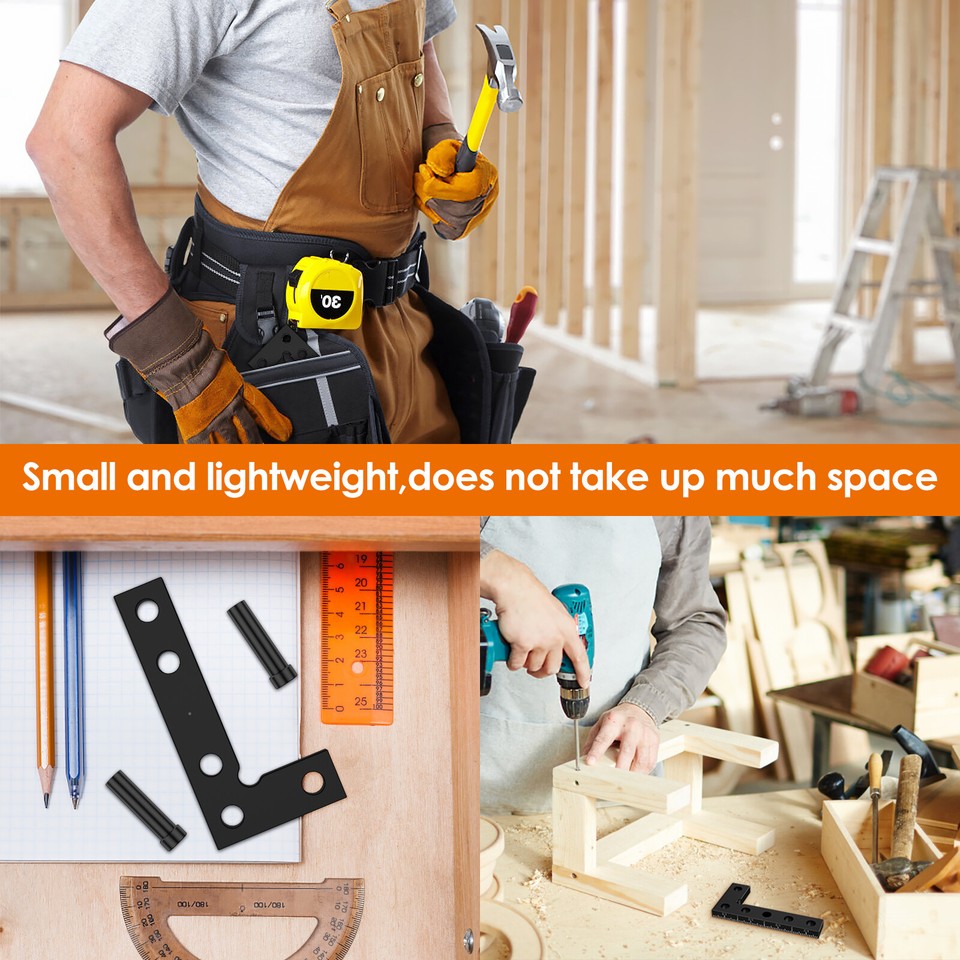 90° Positioning Square Marking Center Finder Right Angle Edge Marking ...