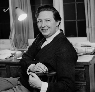 English Television Scriptwriter And Novelist Allan Prior 1964 OLD PHOTO ...
