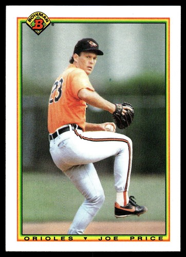 Joe Price #245 1990 Bowman Baltimore Orioles | eBay