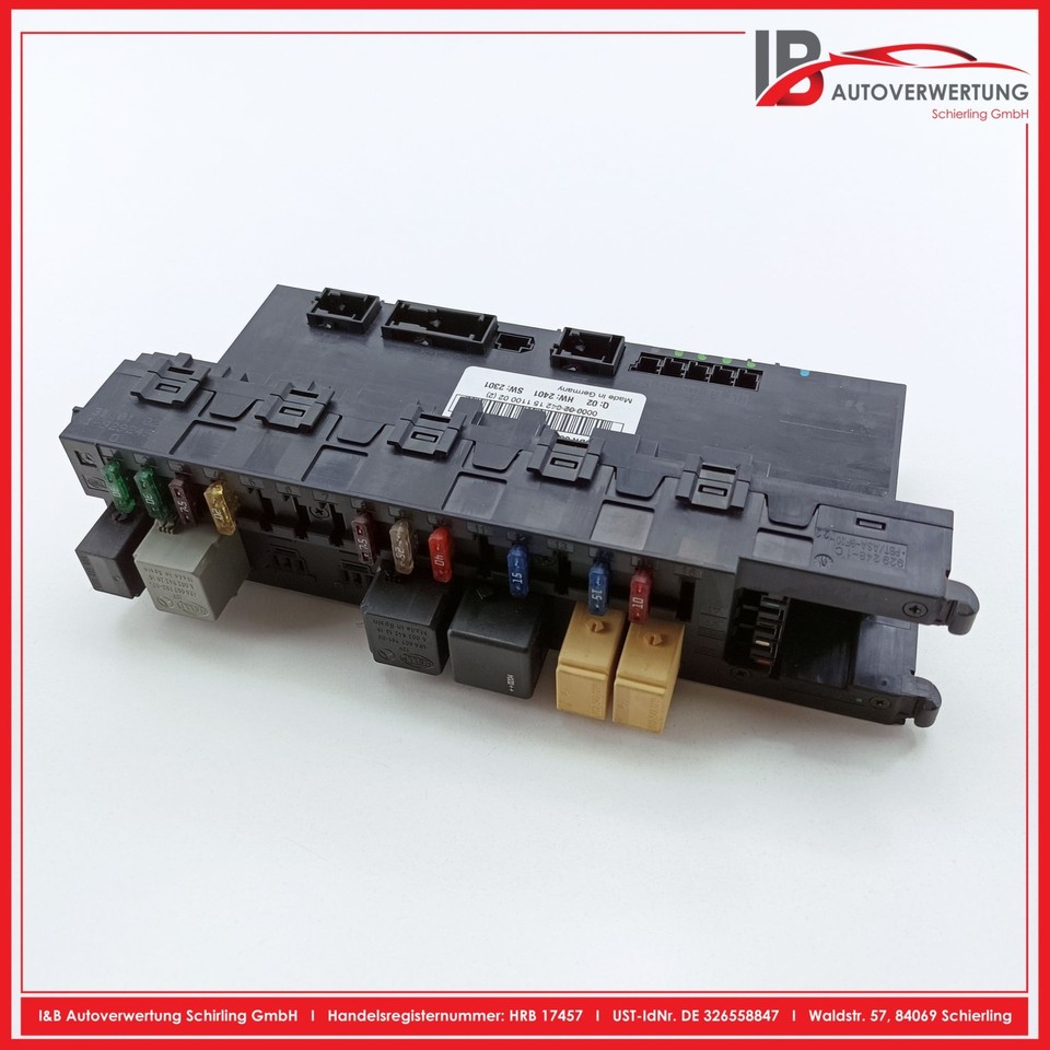 MERCEDES BENZ C-KLASSE KOMBI W203 C180 Sicherungskasten SAM Modul ...