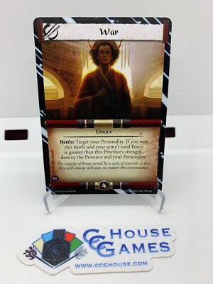Legends of the Five Rings L5R Promotional Card AEG May 2014 - War ...