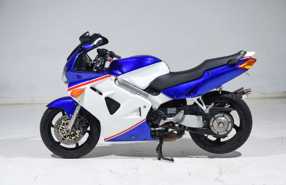 ABS Plastic Fairings for Honda VFR800 1998 1999 2000 2001 Blue White ...