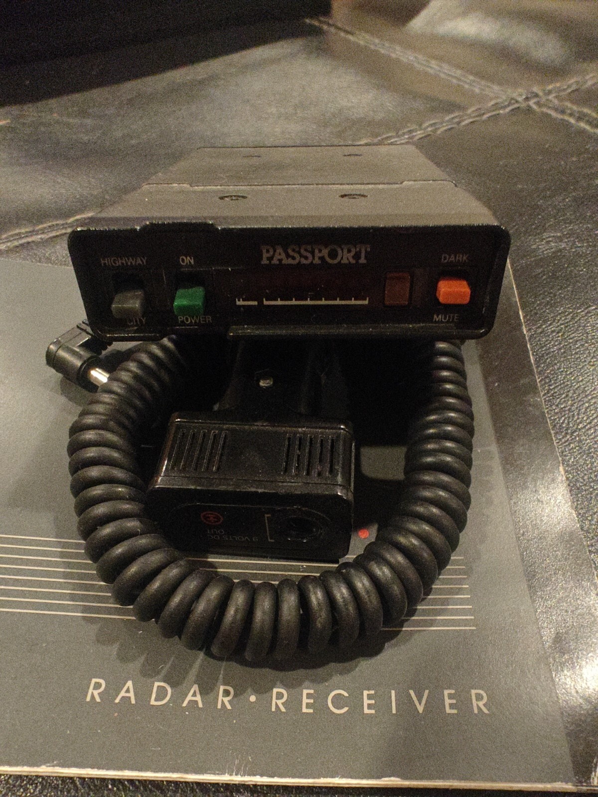 Vintage Passport Radar Detector By Cincinnati Microwave with Cord ...