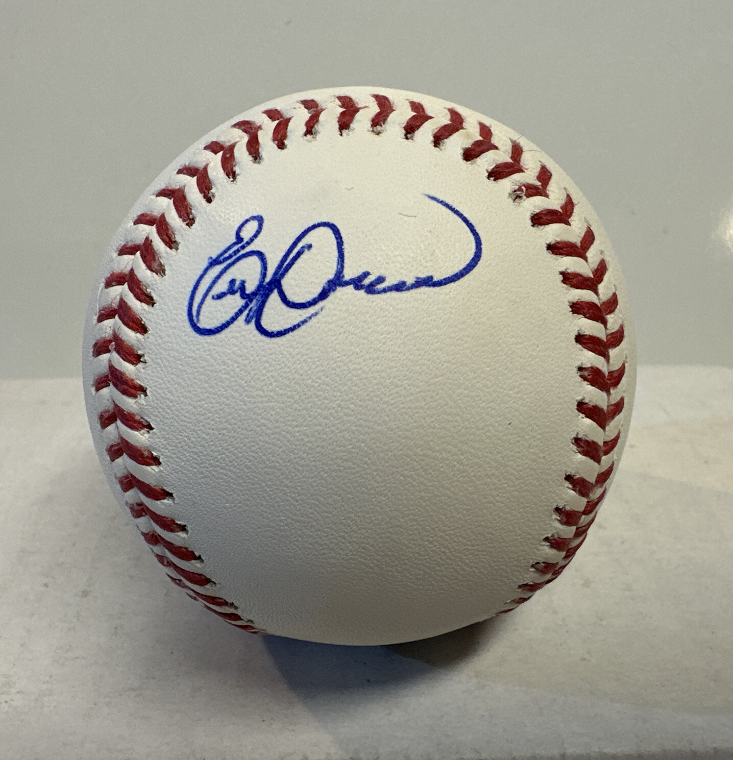 Cincinnati Reds Eric Davis & Dave Stewart Autographed MLB Baseball Reds ...