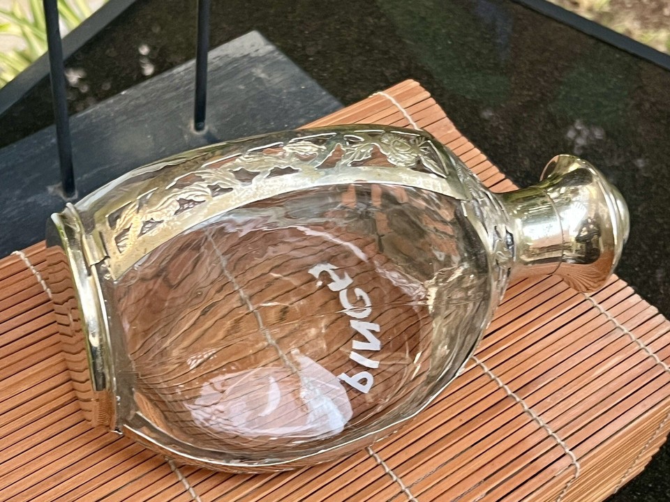 VINTAGE PINCH HAIG WHISKEY FLORAL ROSES DECANTER BOTTLE ORIGINAL! | eBay