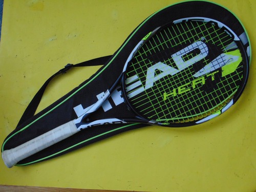 Head IG Heat Tennis Racquet Innegra, Grip Size 2 (4 1/4") with Padded ...