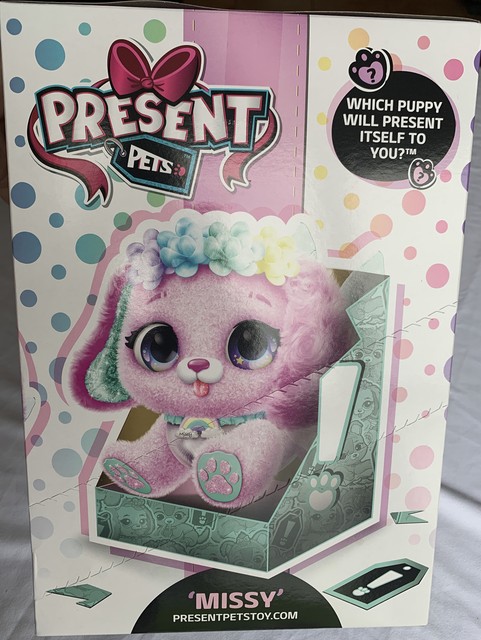 Present Pets Fairy Puppy Interactive Plush Toy With Over 100 Sounds and ...