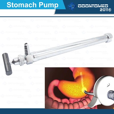 Veterinary Stomach Pump Double Action Balling Gun Stomach Drench Animal ...