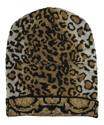 Versace Leopard Knit Skull Cap Beanie Fashion Accessory | eBay