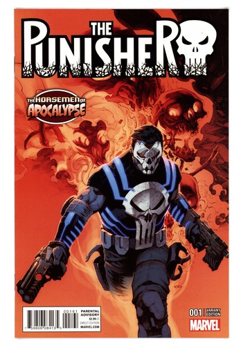 Punisher (11th Series) #1/E NM 9.4 2016 Chris Stevens Variant Cover | eBay