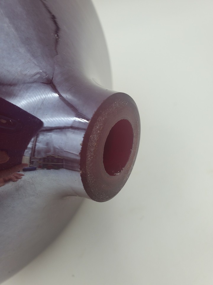 Blown Art Glass Octopus Jellyfish Poland Krosno Jozefina Oil Lamp ...