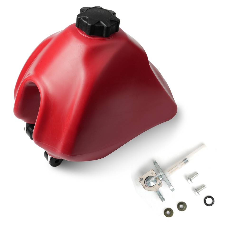 1988-2000 Honda XR70 XR80 XR100 Fuel Gas Tank Red | Plastic | Fuel Tank ...
