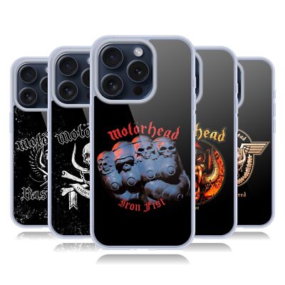 OFFICIAL MOTORHEAD ALBUM COVERS SOFT GEL CASE FOR APPLE iPHONE PHONES ...
