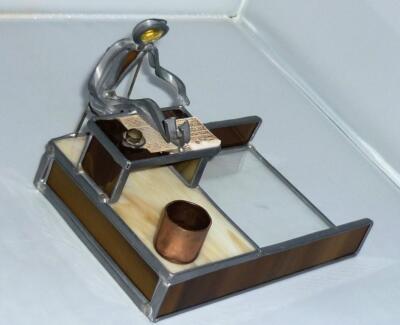 UNUSUAL RARE CARL GOELLER OFFICE PERSON CARD POST-IT NOTE HOLDER ...