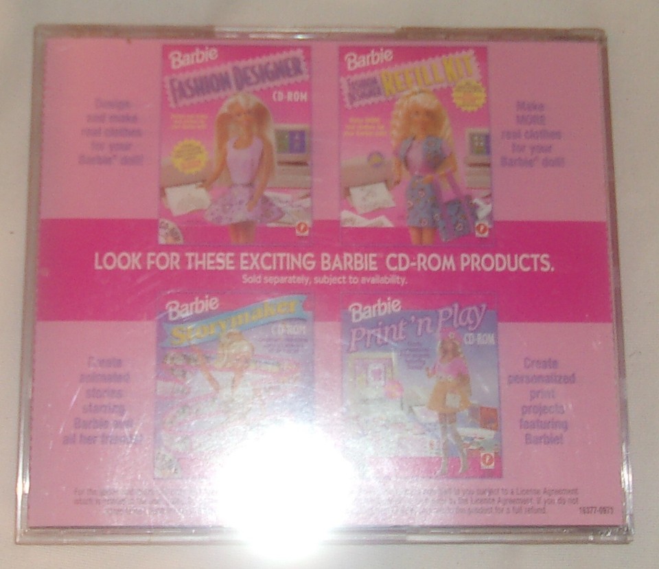 BARBIE STORYMAKER CD ROM IN VERY GOOD CONDOTION | eBay