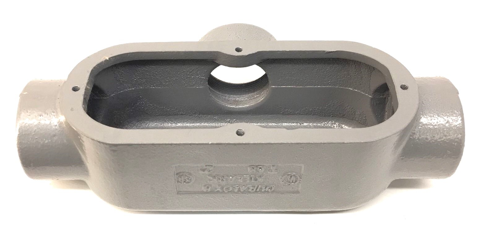 KILLARK T68 2" T-Type Iron Conduit Body Duraloy Form 8 | eBay
