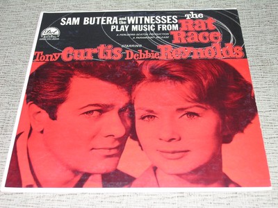 THE RAT RACE (VG+) 1960 Elmer Bernstein Soundtrack (EX) 12" LP DOT ...