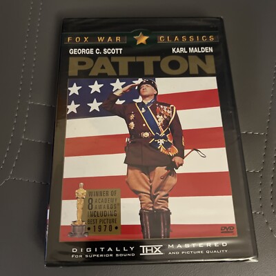 Patton (DVD) Fox War Classics 1969 SEALED | eBay