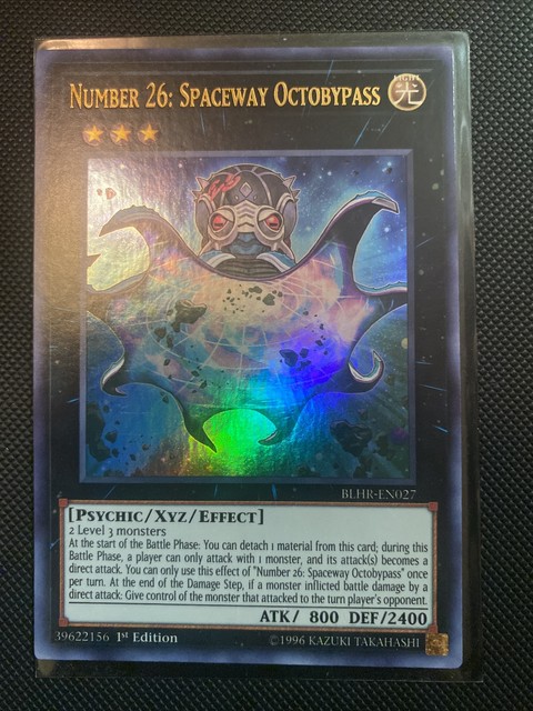 Yu-Gi-Oh! TCG Number 26: Spaceway Octobypass Battles of Legend: Hero's ...