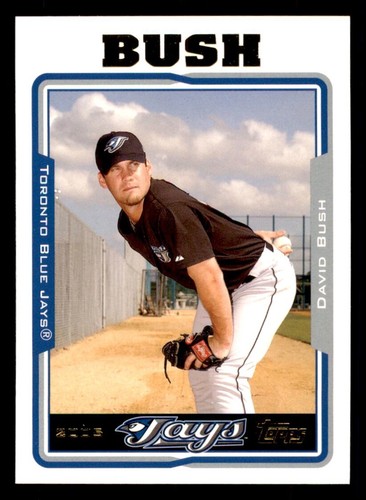 2005 Topps #522 Dave Bush Toronto Blue Jays | eBay