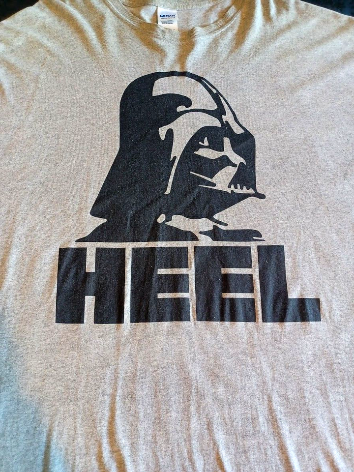 Darth Vader - Star Wars - RARE Wrestling Heel Tee Shirt - 5XL WWE AEW ...