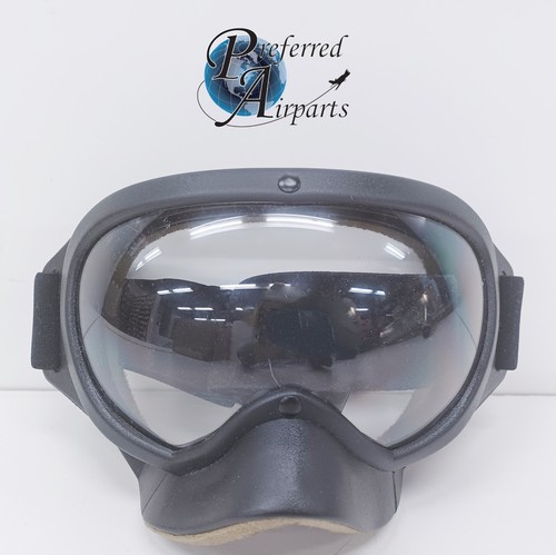 Used EROS Aircraft Smoke Goggles p/n MXP210-00 with Goggles Bag p/n ...
