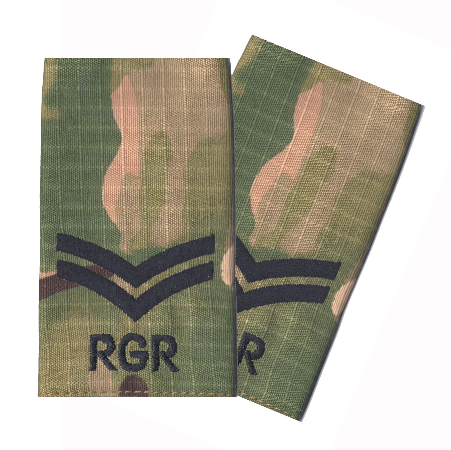 Royal Gurkha Rifles Rank Slides MTP Multicam Gurkha Rank Slides RGR ...