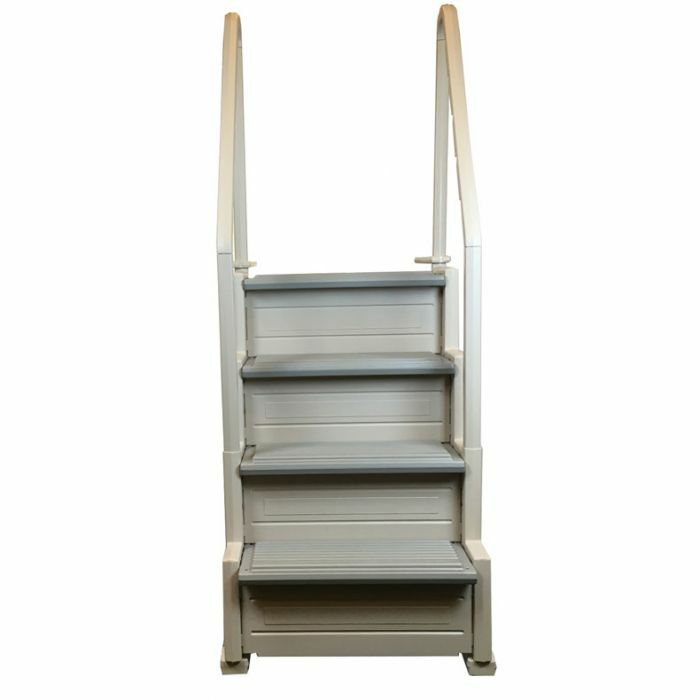 Confer Plastics Step-1 Heavy-Duty Pool Steps For Above Ground Swimming ...