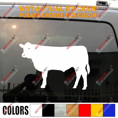 Angus Cattle Car Decal Sticker Bull Cow | eBay
