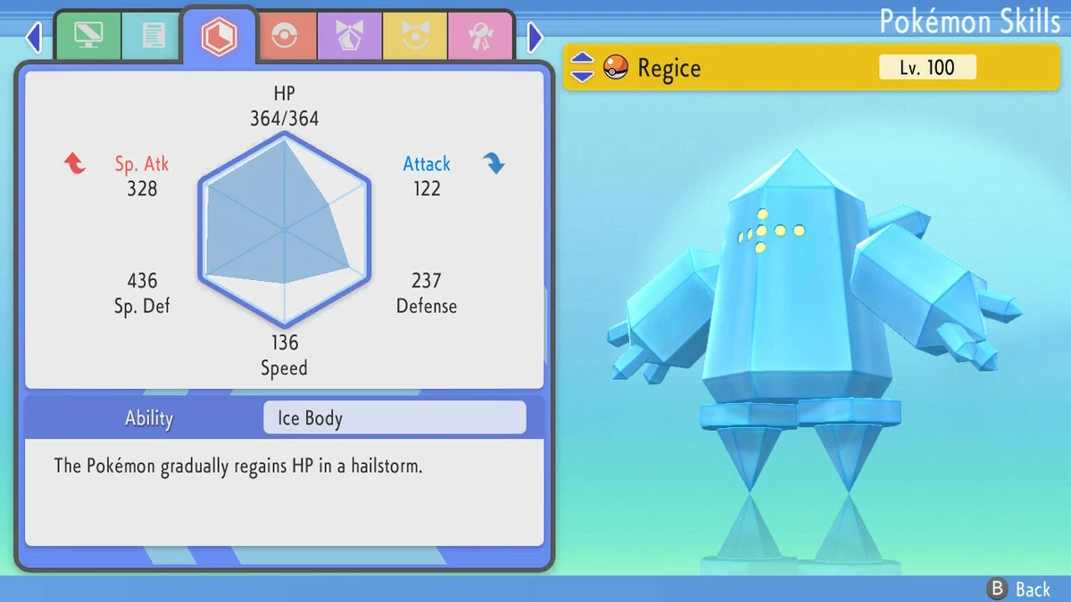 Shiny Regice