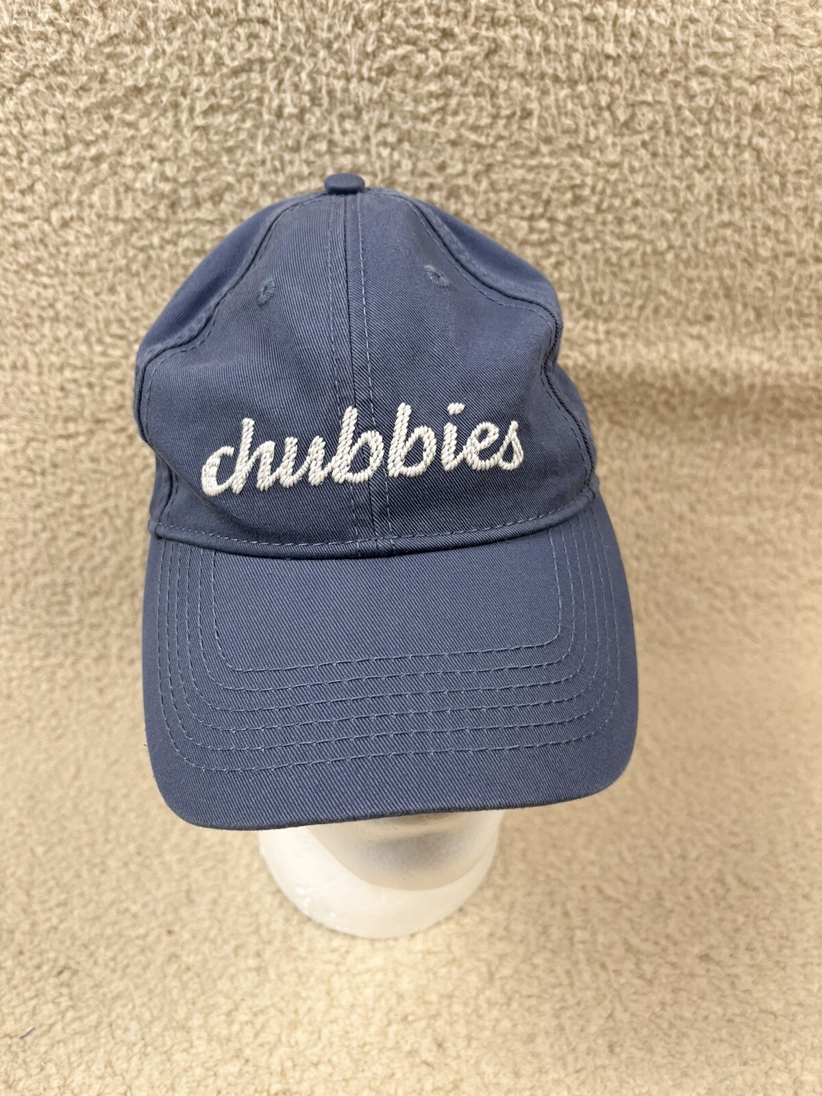 Chubbies Hat Cap Men’s Adjustable Strapback Embroidered Script Logo ...