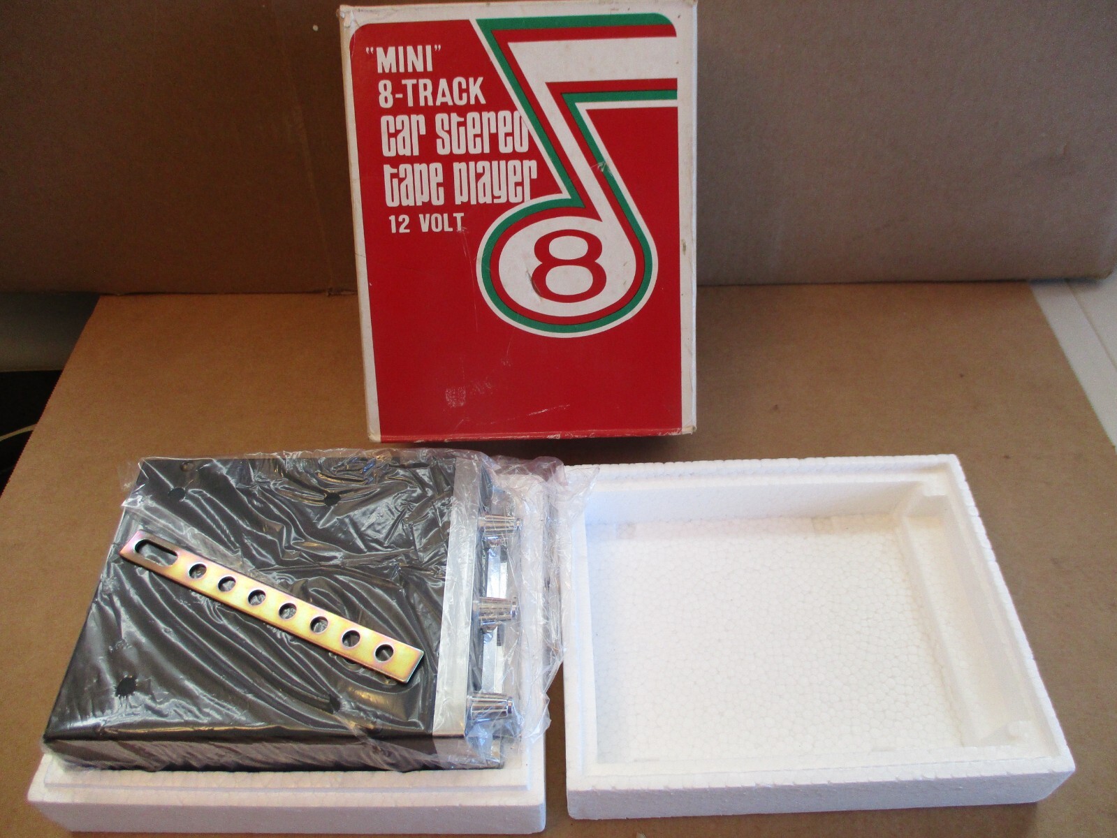 Vintage Mini 8-Track Player Sandhurst A&S Trading CO. New In Box NIB | eBay