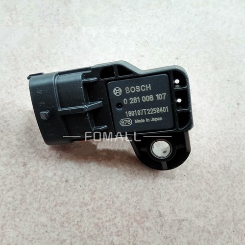 1 PCS New 0281006107 Bosch Intake Manifold Pressure Sensor 728243327288 ...