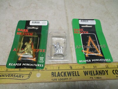 VTG Dark Havens Apocalypse Metal Reaper Miniatures Neanderthal Champion ...
